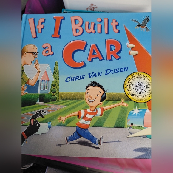 Toys | If I Built A Car By Chris Van Dusen Book | Poshmark
